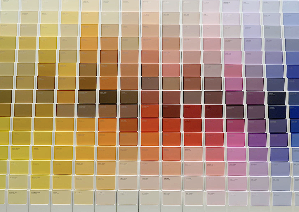 Kozmoz zet kleurenselector van GAMMA in de verf - Kozmoz